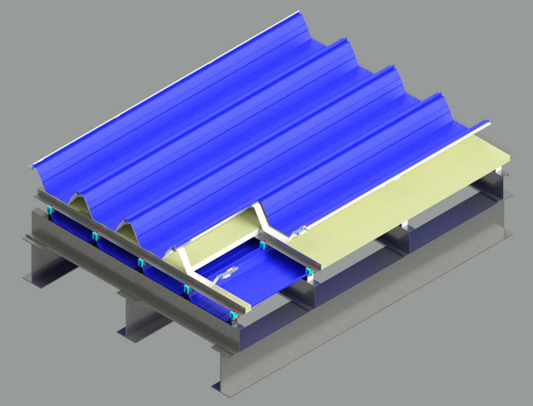 LYCOR HI-RIB® Standing Seam Profile: Innovative Concealed Clip Fixing ...